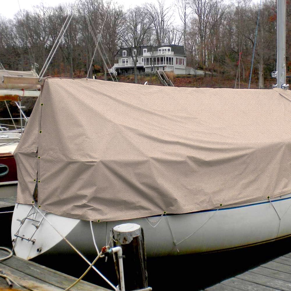 Buy #4 Duck Cotton Canvas Tarps | Tarps&All