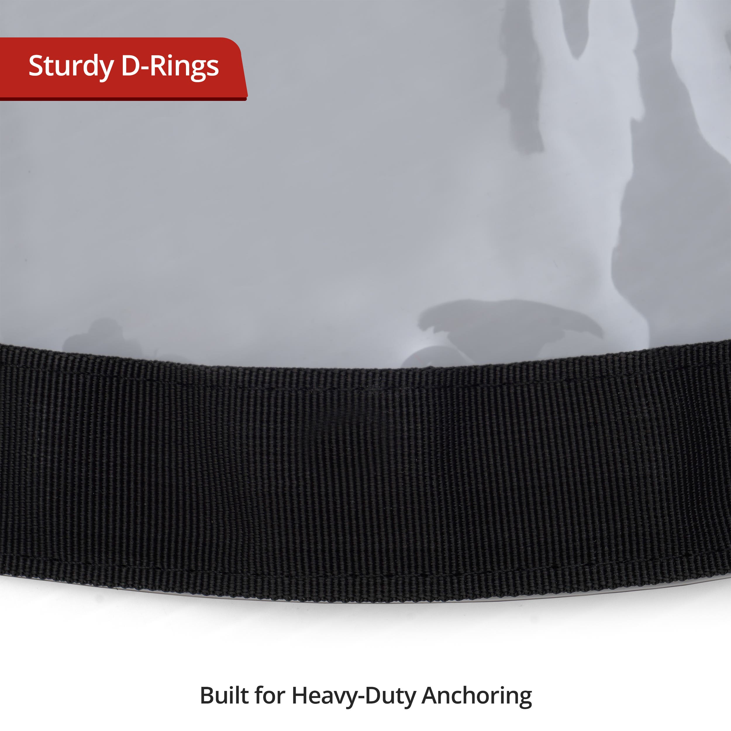 Buy Custom Round Heavy Duty Clear Vinyl Tarps | Tarps&All
