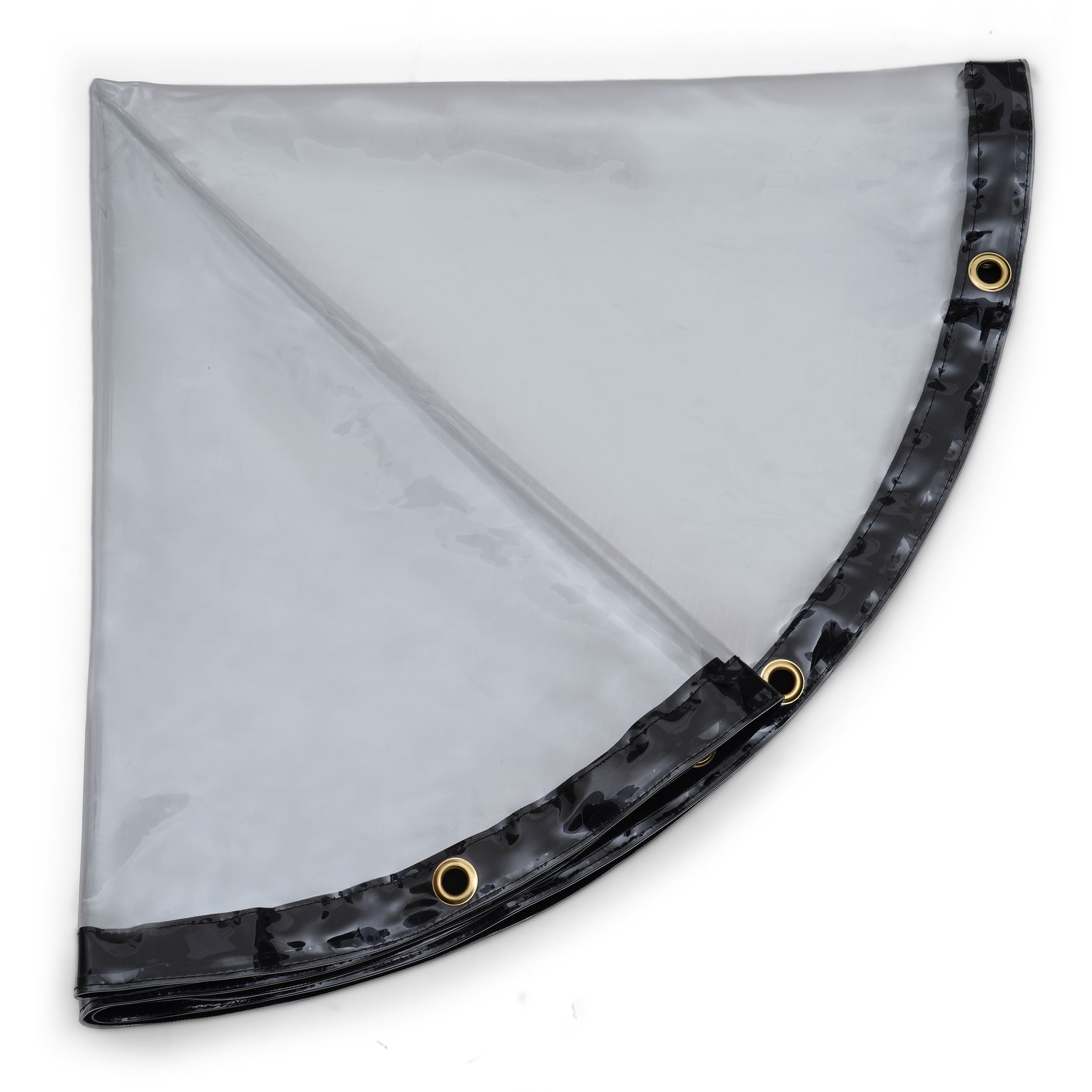 Buy Custom Round Heavy Duty Clear Vinyl Tarps | Tarps&All