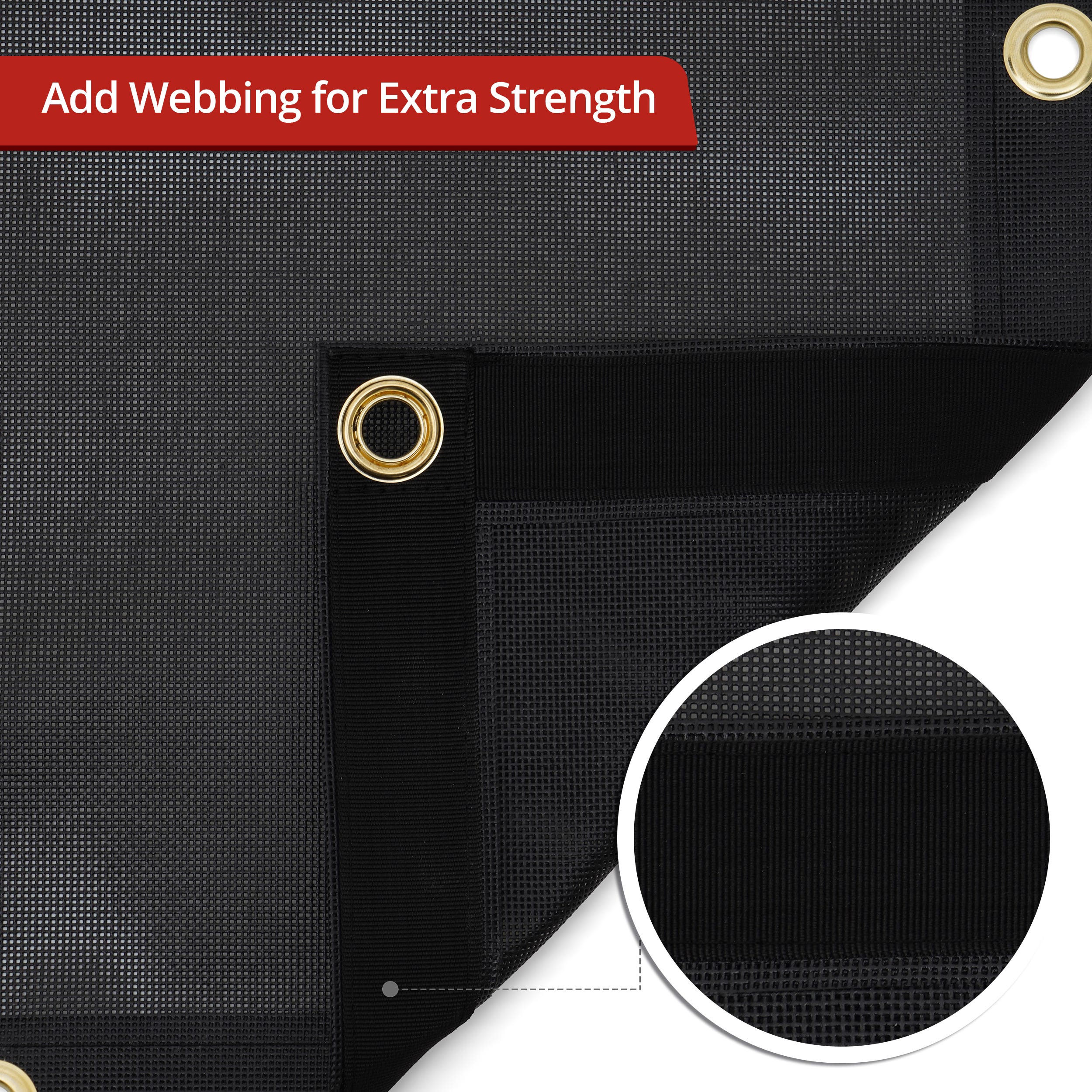 Buy 60% Shade Custom Heavy Duty Mesh Tarps | Tarps&All