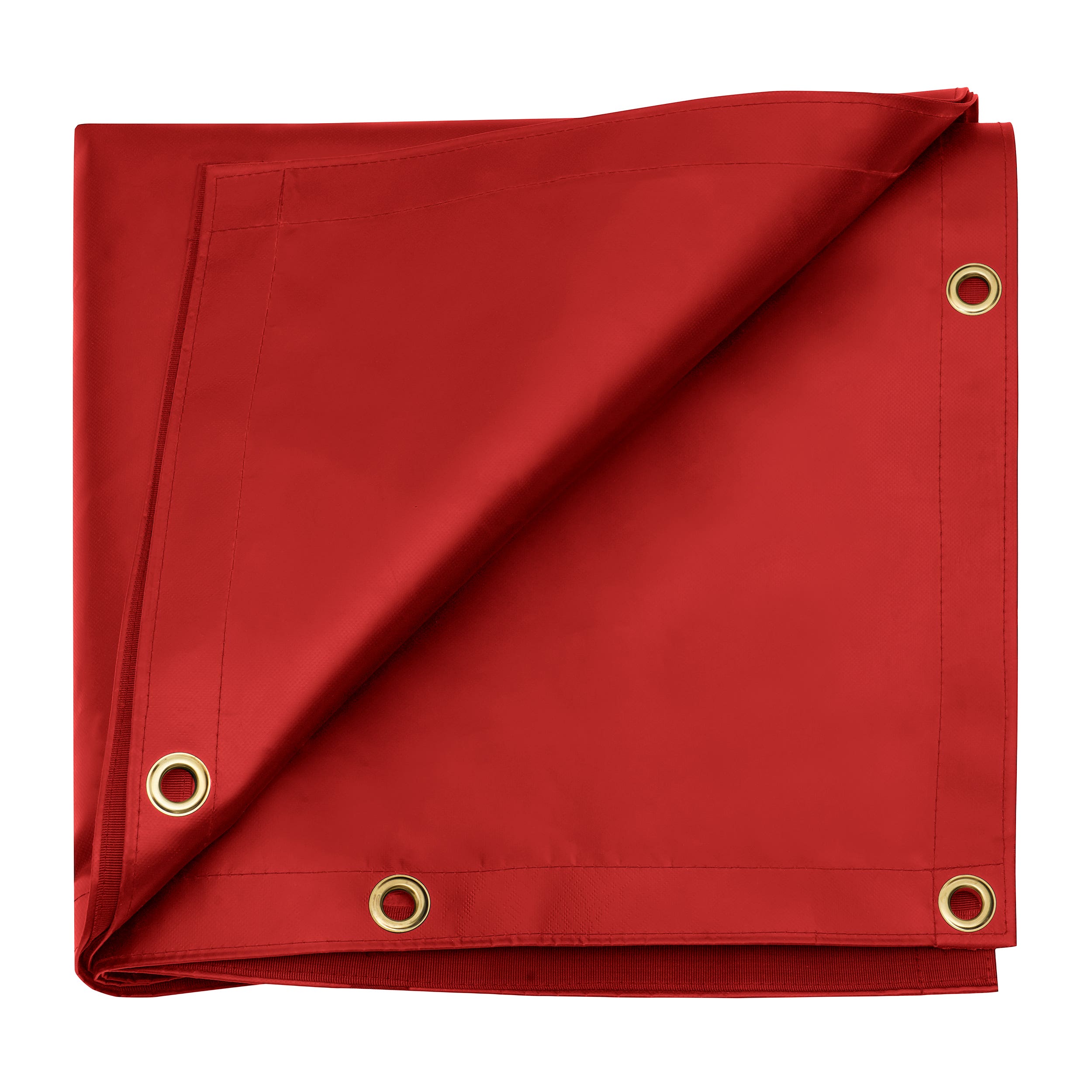 Buy Custom Red Heavy Duty Vinyl Tarps | Tarps&All