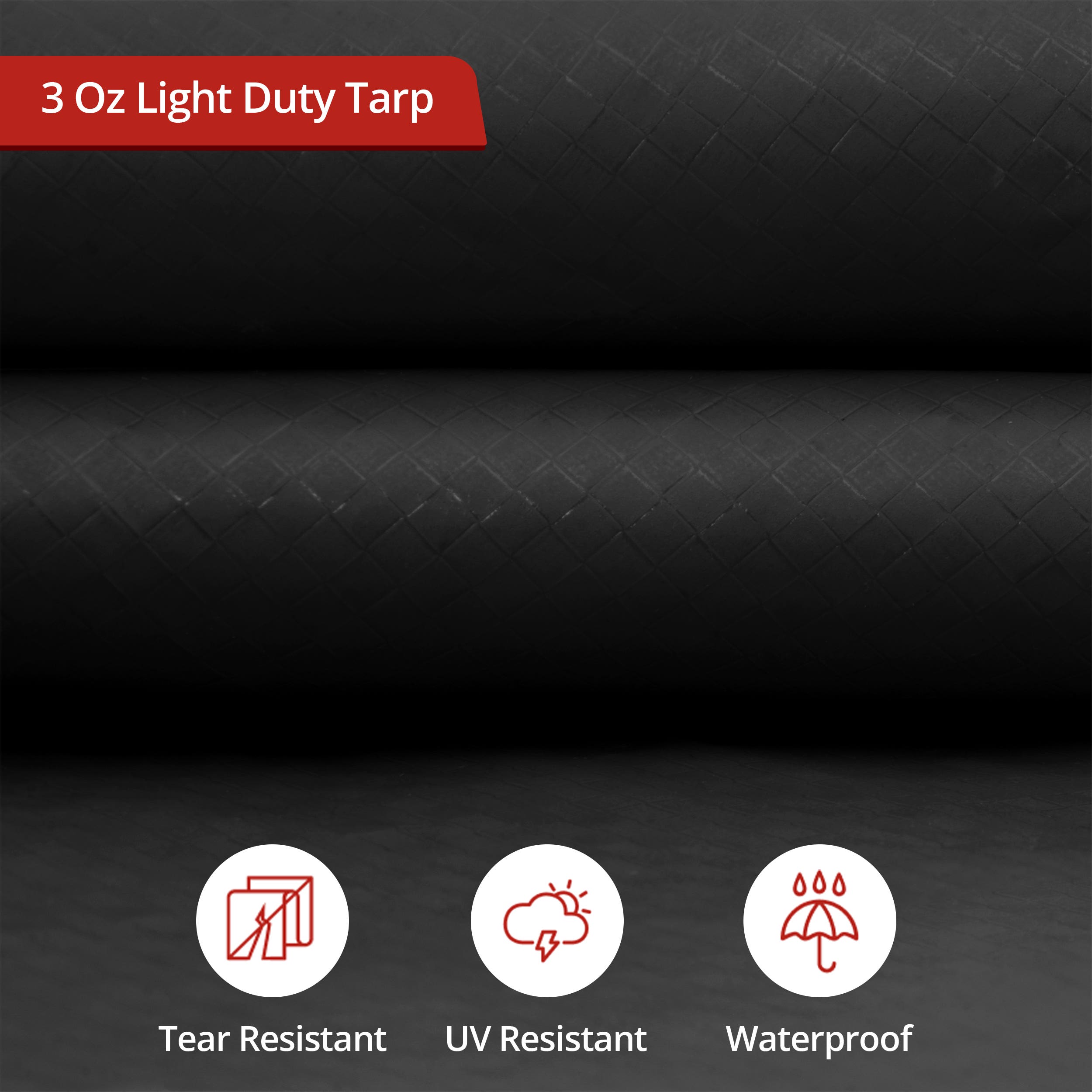 Buy Custom Round Light duty Poly Tarps | Tarps&All