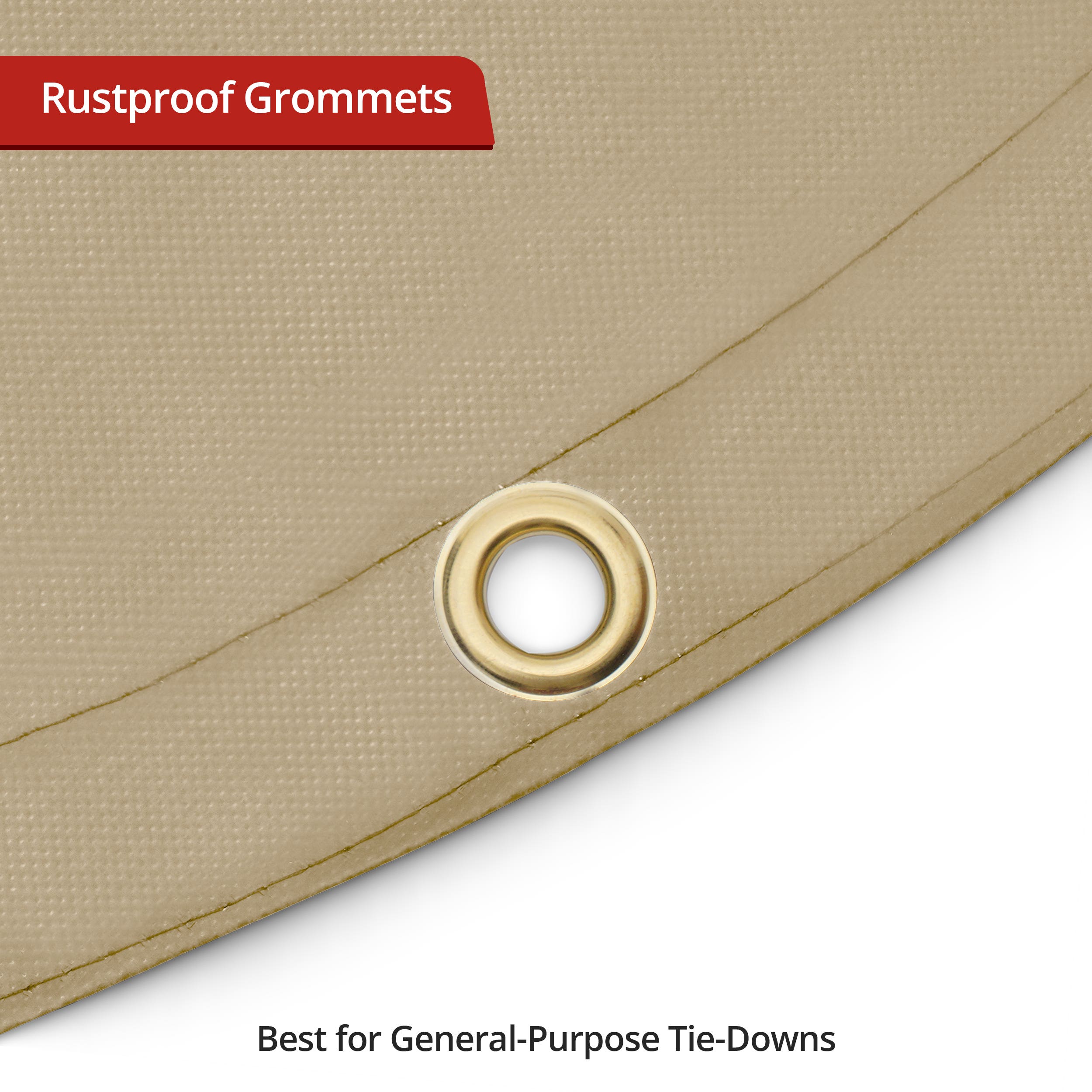 Buy Custom Round Light Duty Vinyl Tarps | Tarps&All