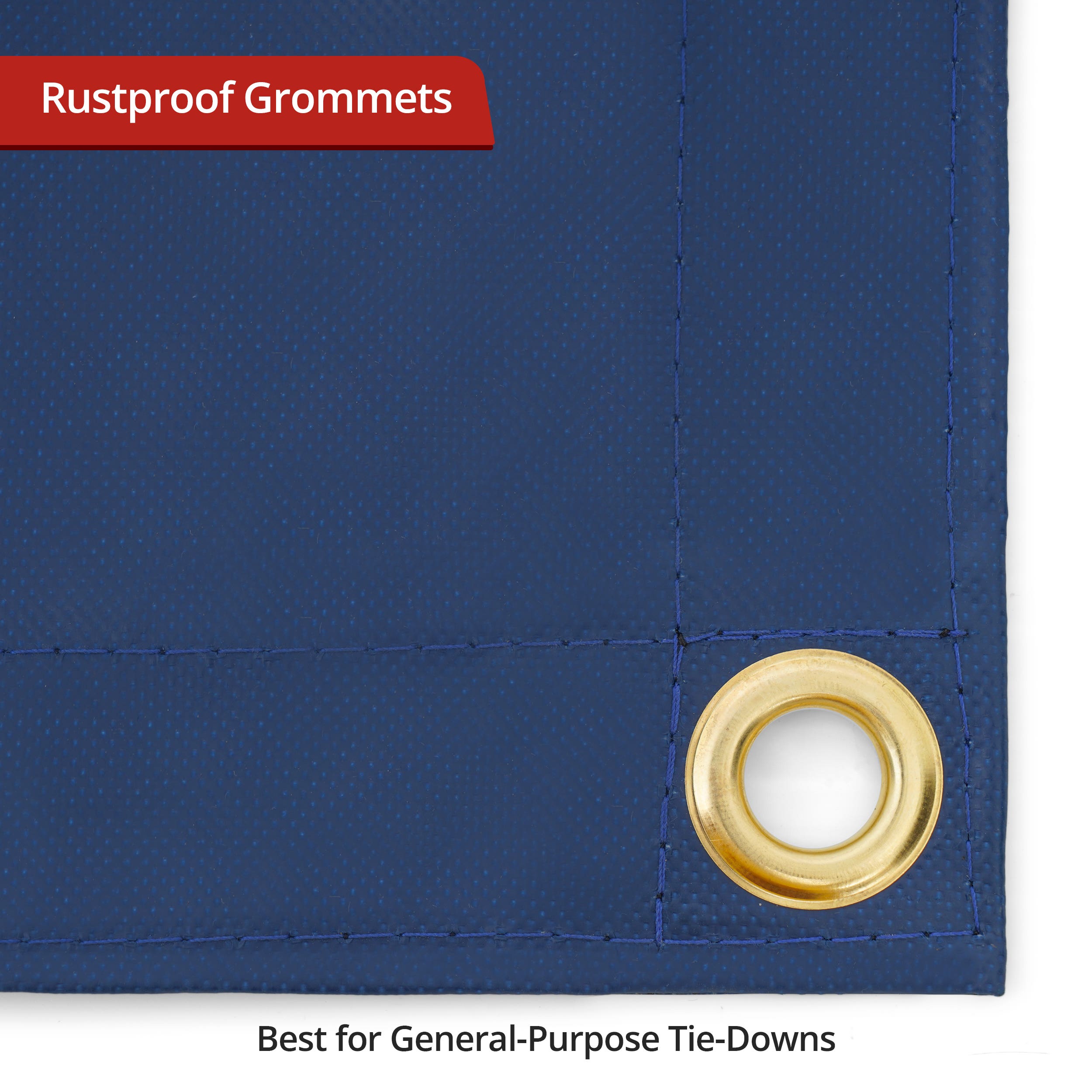 Buy Custom Blue Light Duty Vinyl Tarps | Tarps&All