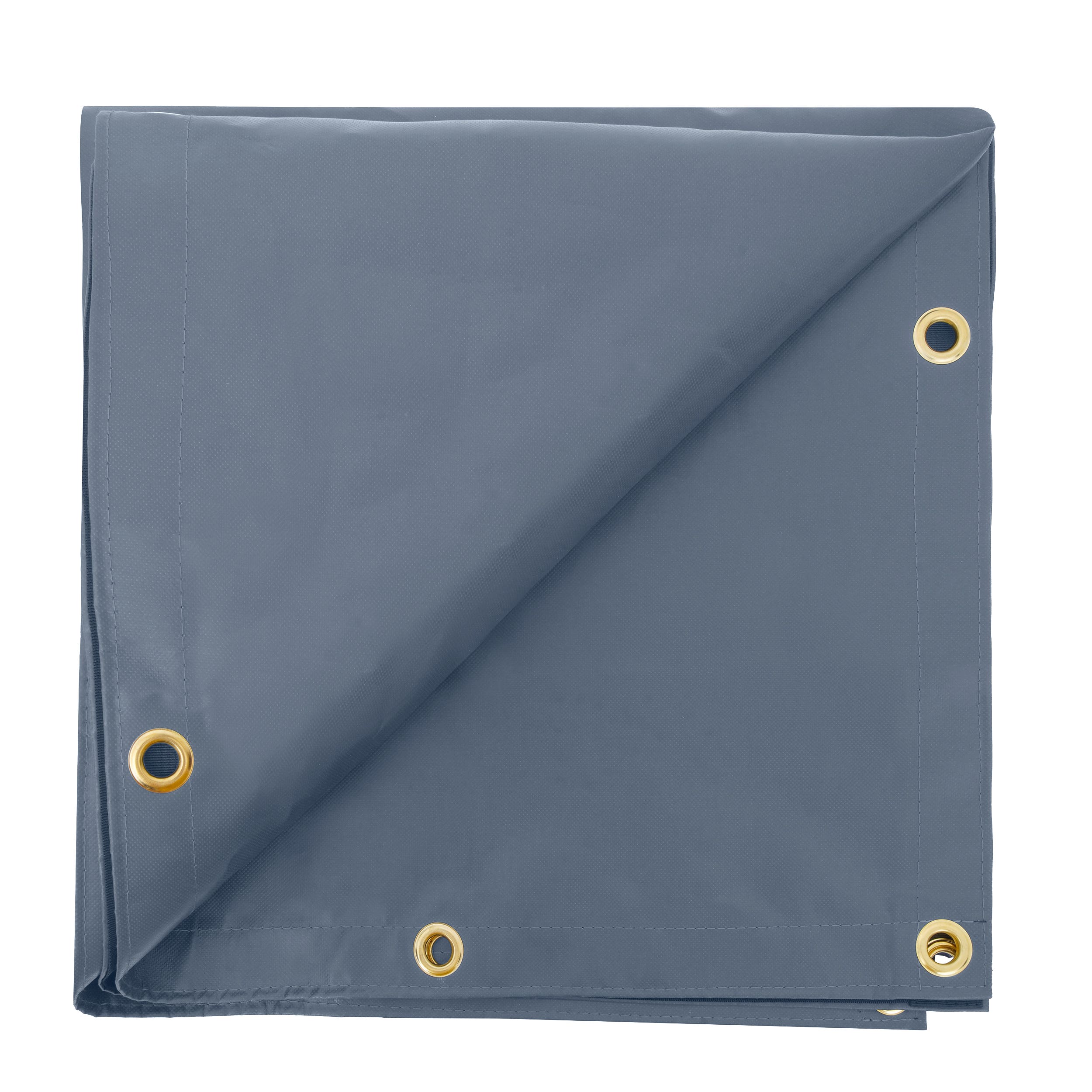 Buy Custom Gray Light Duty Vinyl Tarps | Tarps&All