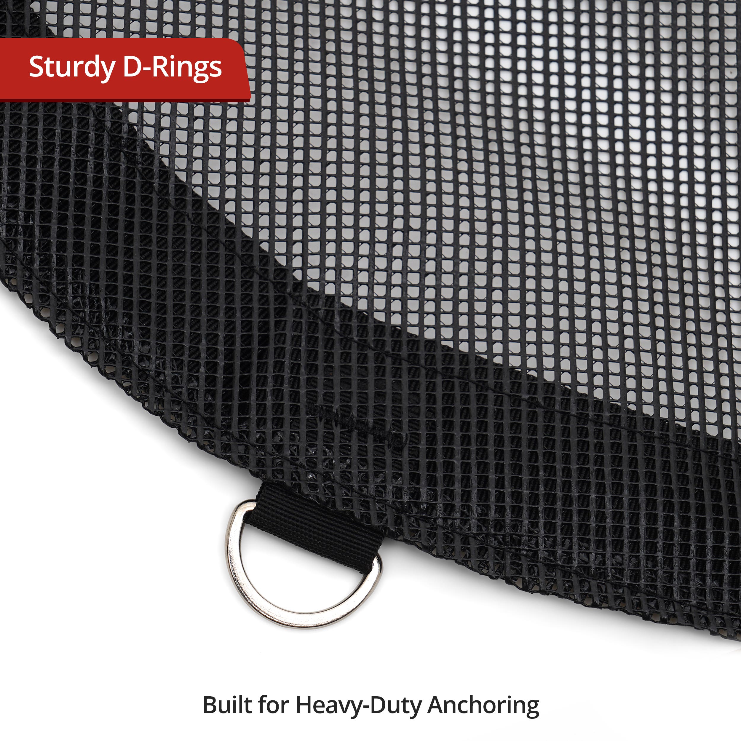 Buy 50% Shade Custom Round Mesh Tarps | Tarps&All