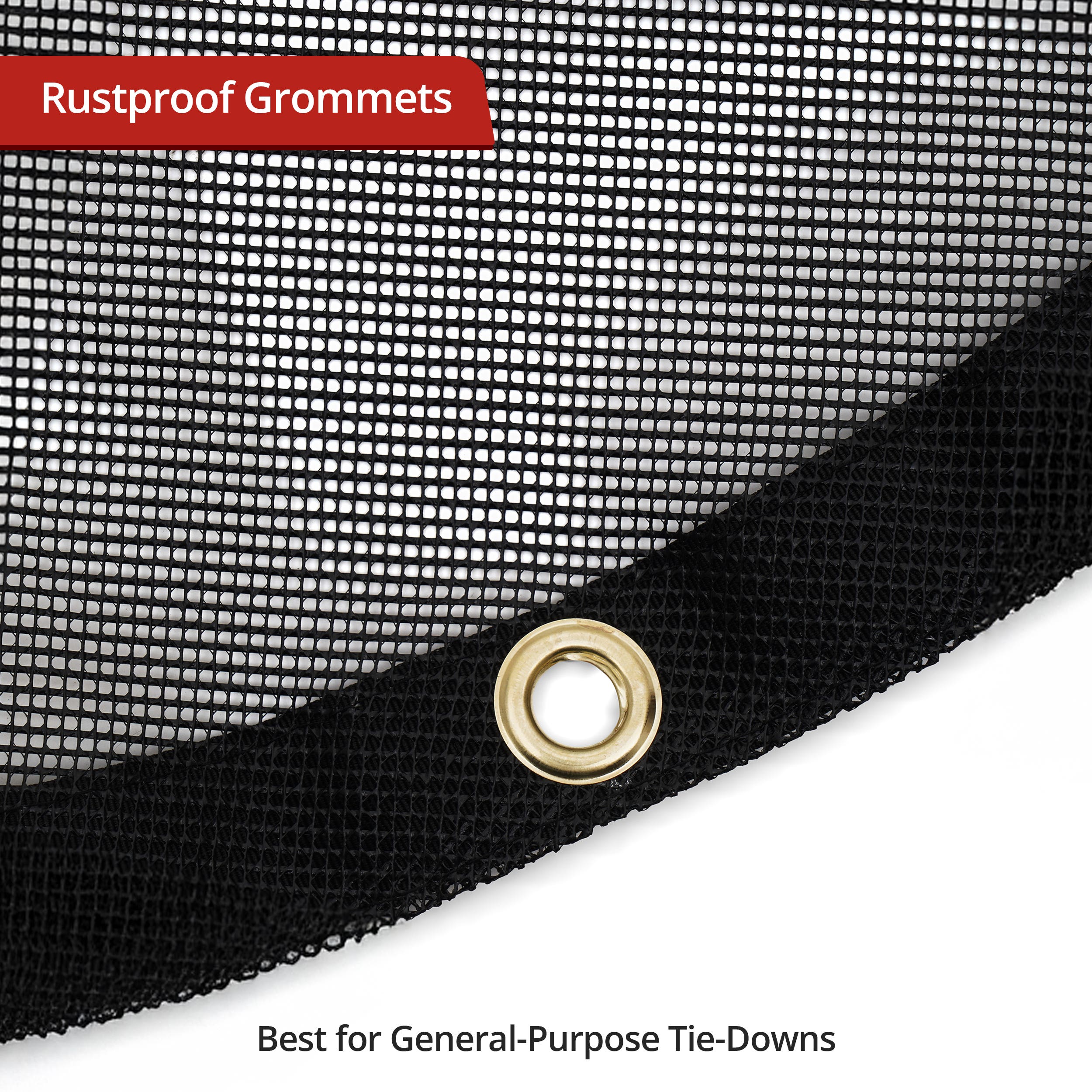 Buy 50% Shade Custom Round Mesh Tarps | Tarps&All