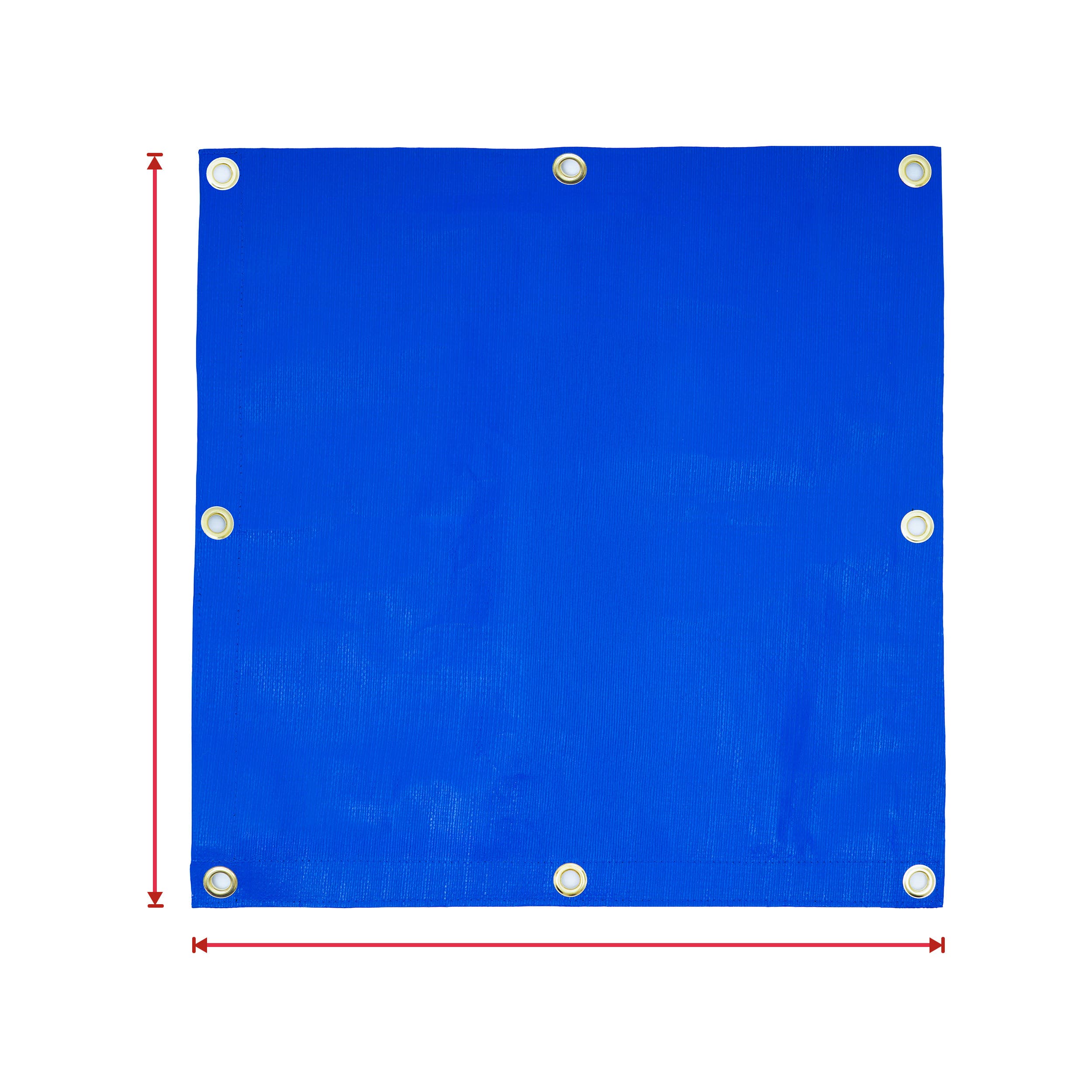 7 Oz Square Poly Tarp | Tarps&All