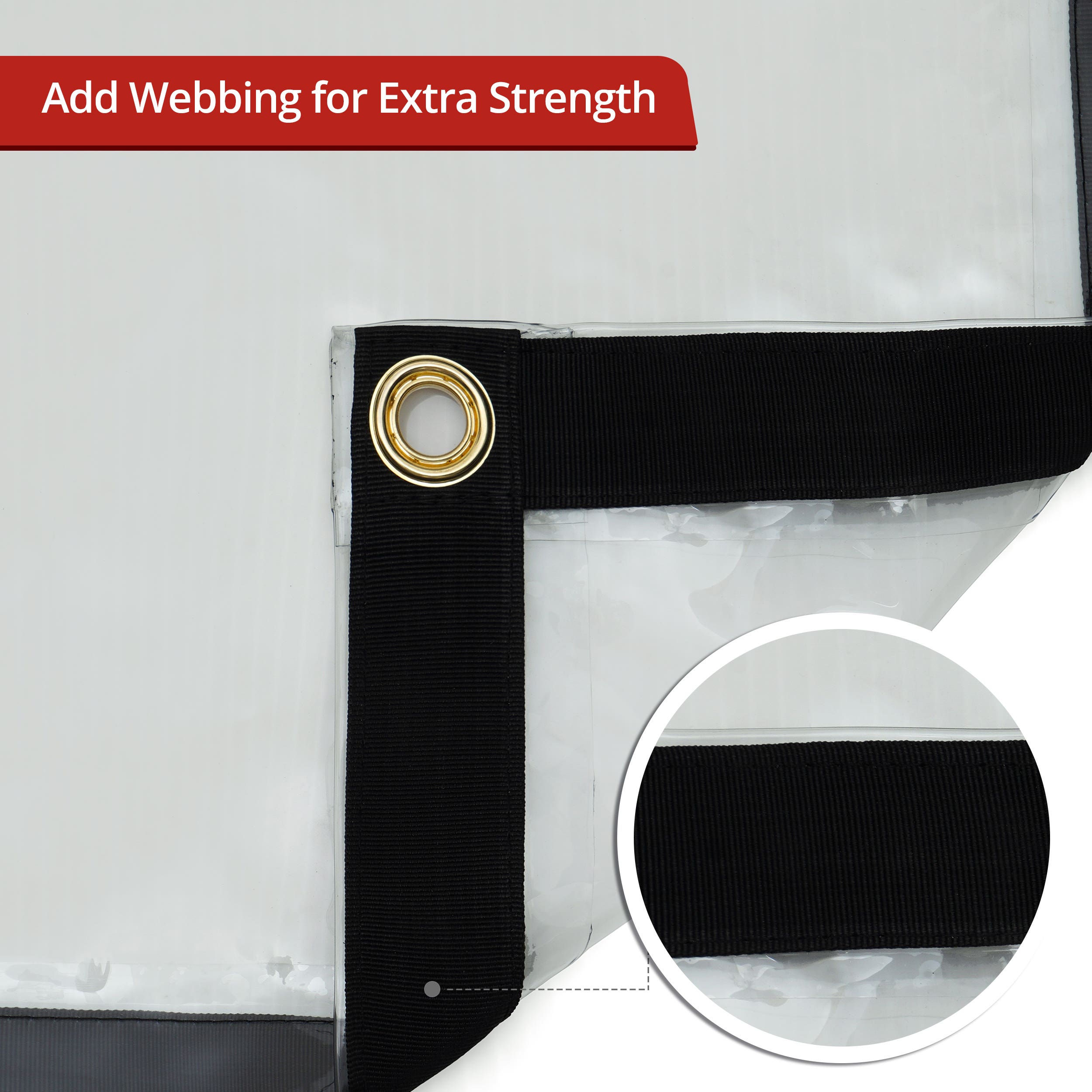 Fire Retardant Clear Vinyl Tarps