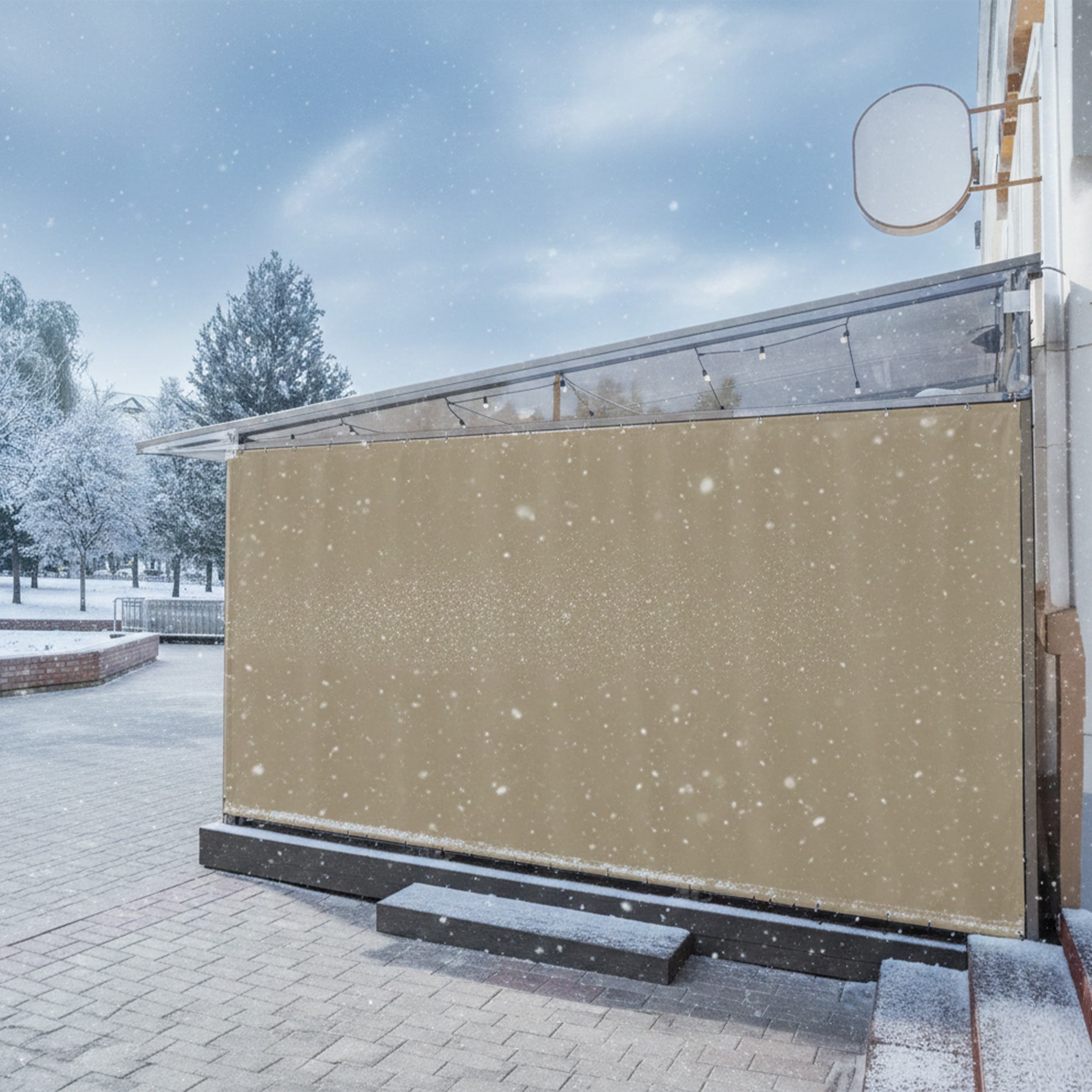 Shop Outdoor Vinyl Curtains | Heavy Duty Weatherproof PVC for Patios ...