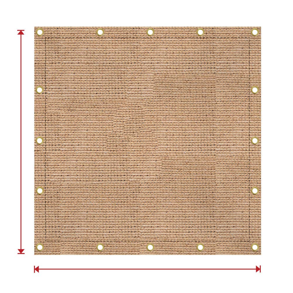 Buy 85% Shade Knitted Mesh Tarps | Tarps&All