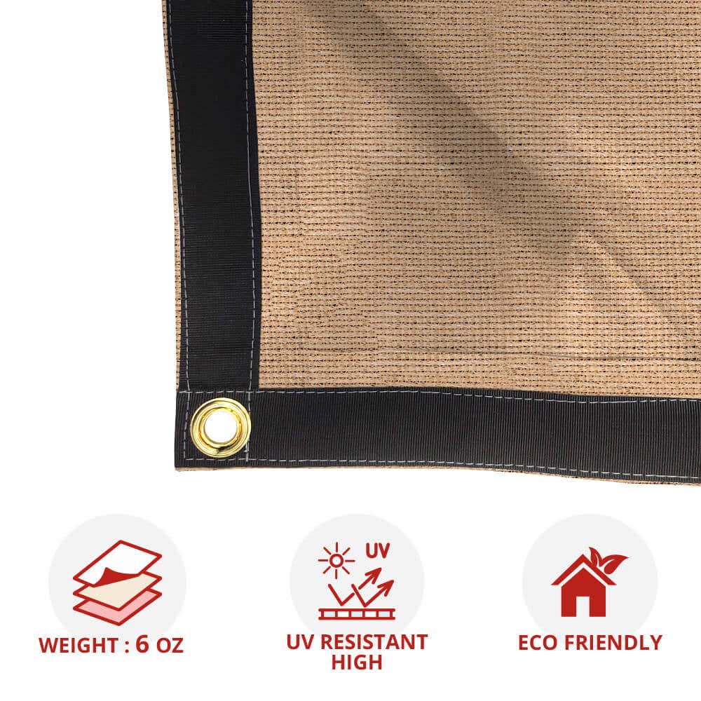 Buy 85% Shade Knitted Mesh Tarps | Tarps&All