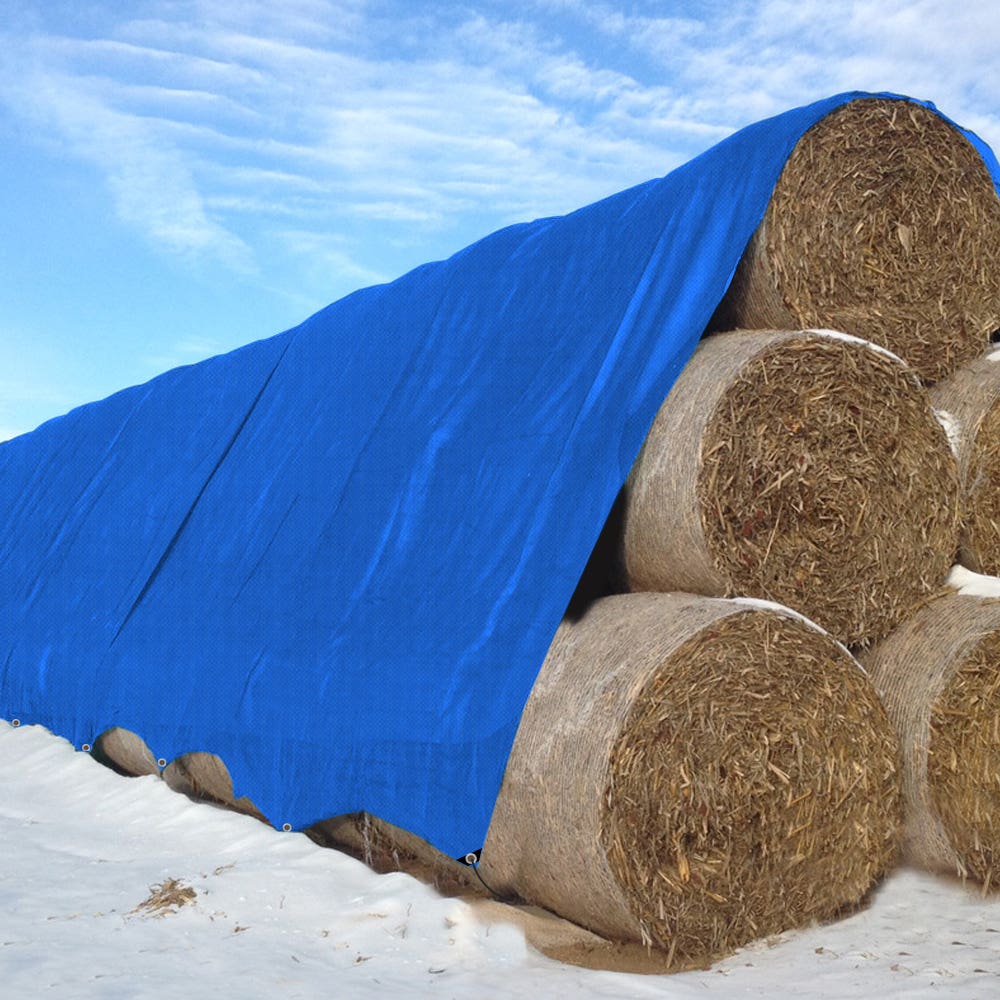 Buy Custom Poly Hay Tarps | Tarps&All