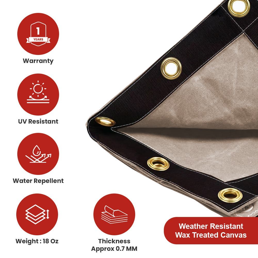 Buy Custom Water Resistant Canvas Tarps | Tarps&All