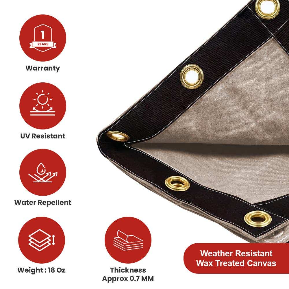 Buy Custom Water Resistant Canvas Tarps | Tarps&All