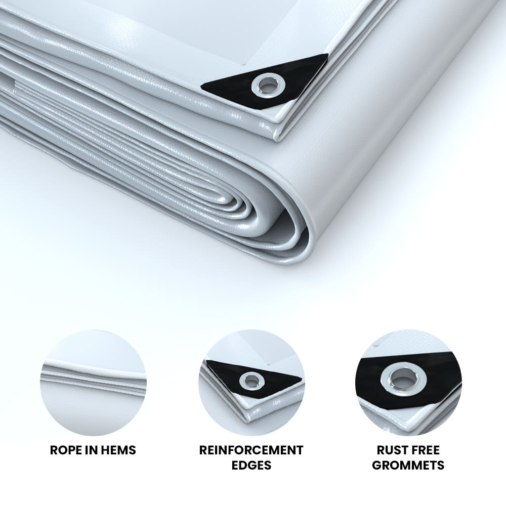 Medium Duty Poly Tarps, Size: 10' x 20'