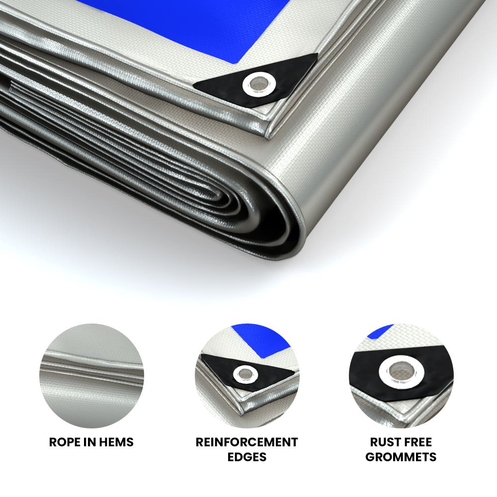 Economy Poly Tarps, Size: 10' x 12'