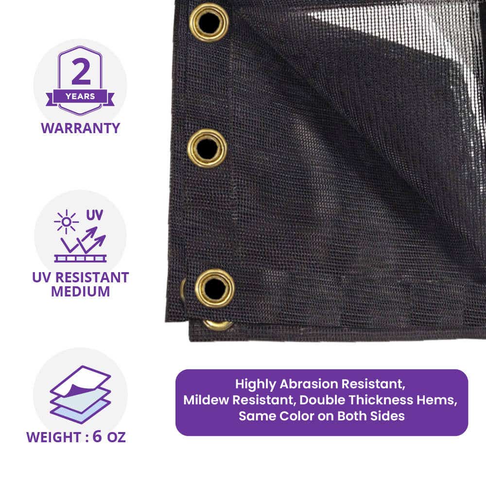 Shop Mesh Curtains – Durable HDPE Panels for Ventilated Privacy ...