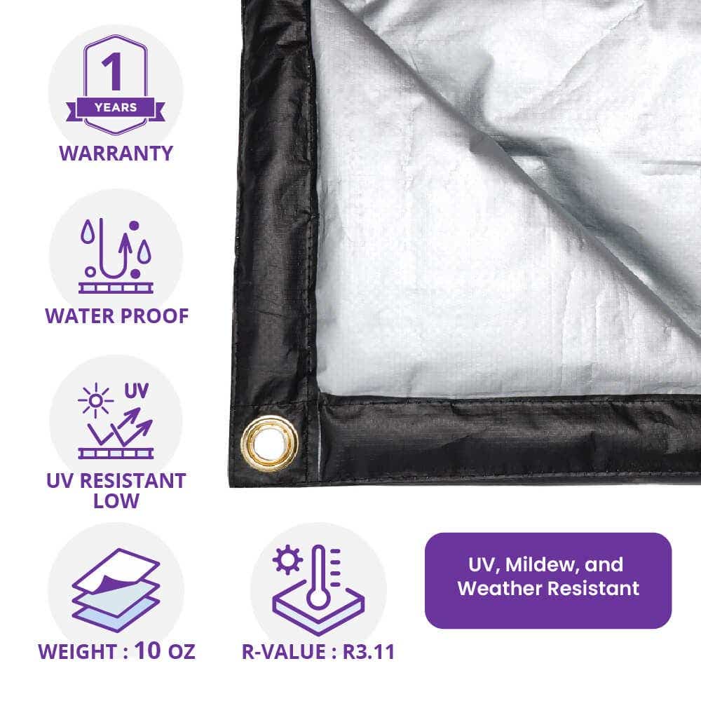 Buy Custom Concrete Blanket Tarp | Tarps&All