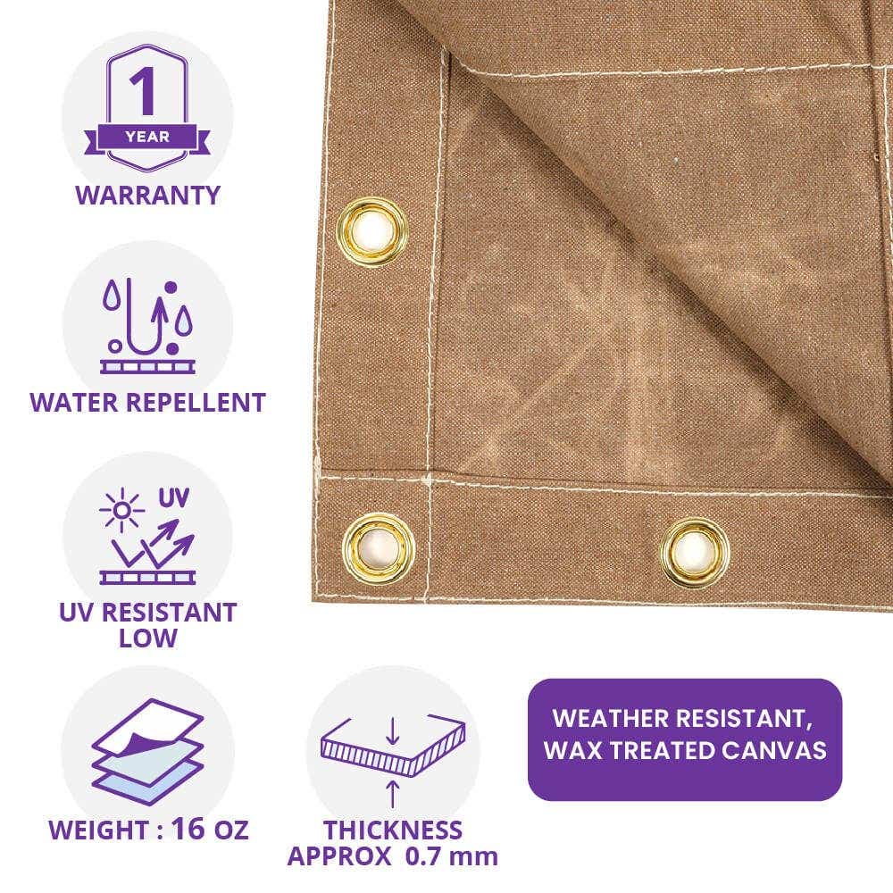 Buy Custom Water Resistant Canvas Tarps | Tarps&All