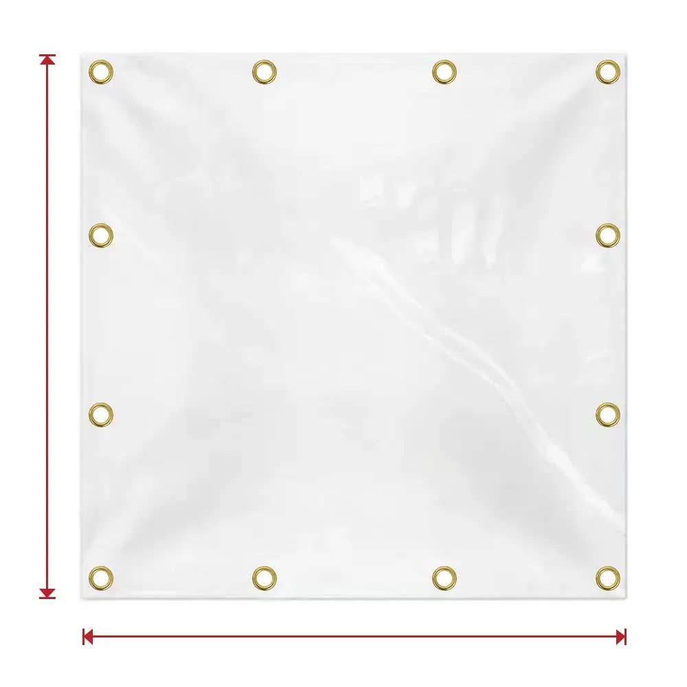 Fire Retardant Clear Vinyl Tarps