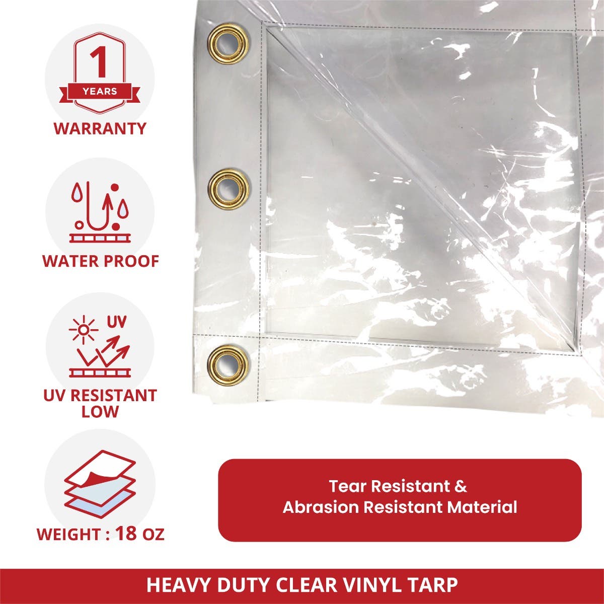 Buy Custom Waterproof Clean Room Curtains | Tarps&All