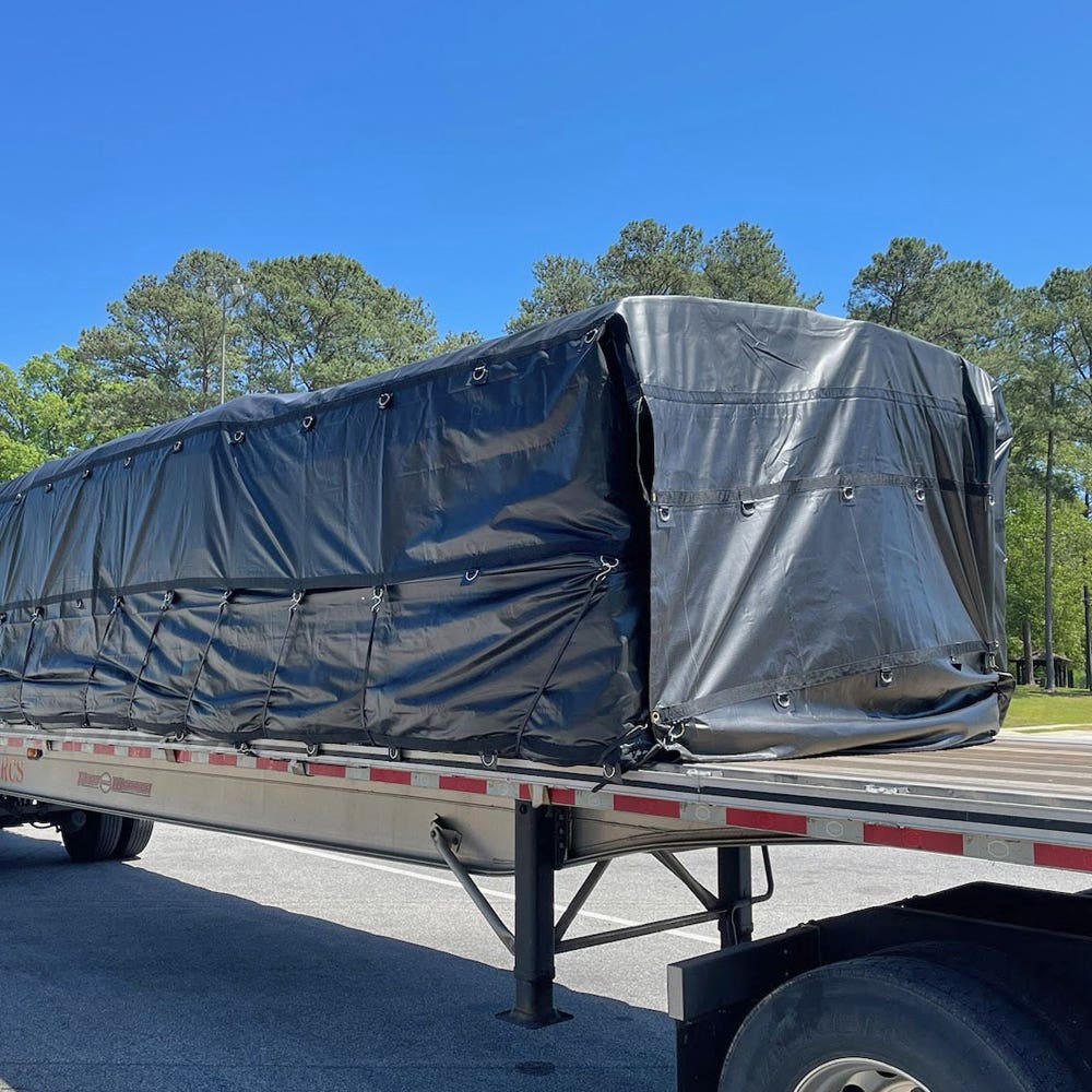 Buy Heavy Duty Single Flap Lumber Tarp | Tarps&All