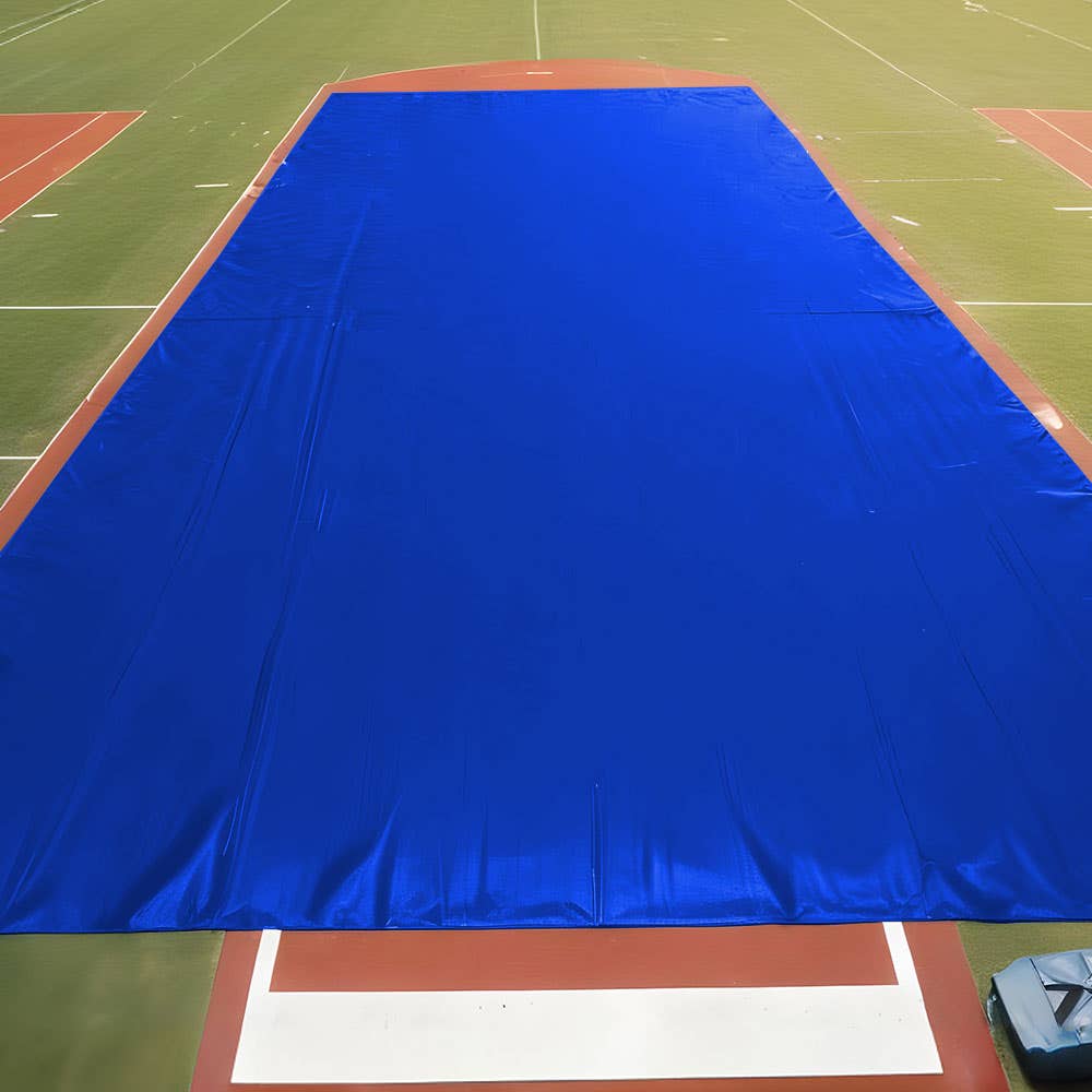 Buy Custom Long Jump Pit Covers | All-Weather PVC Sand Pit Cover for ...