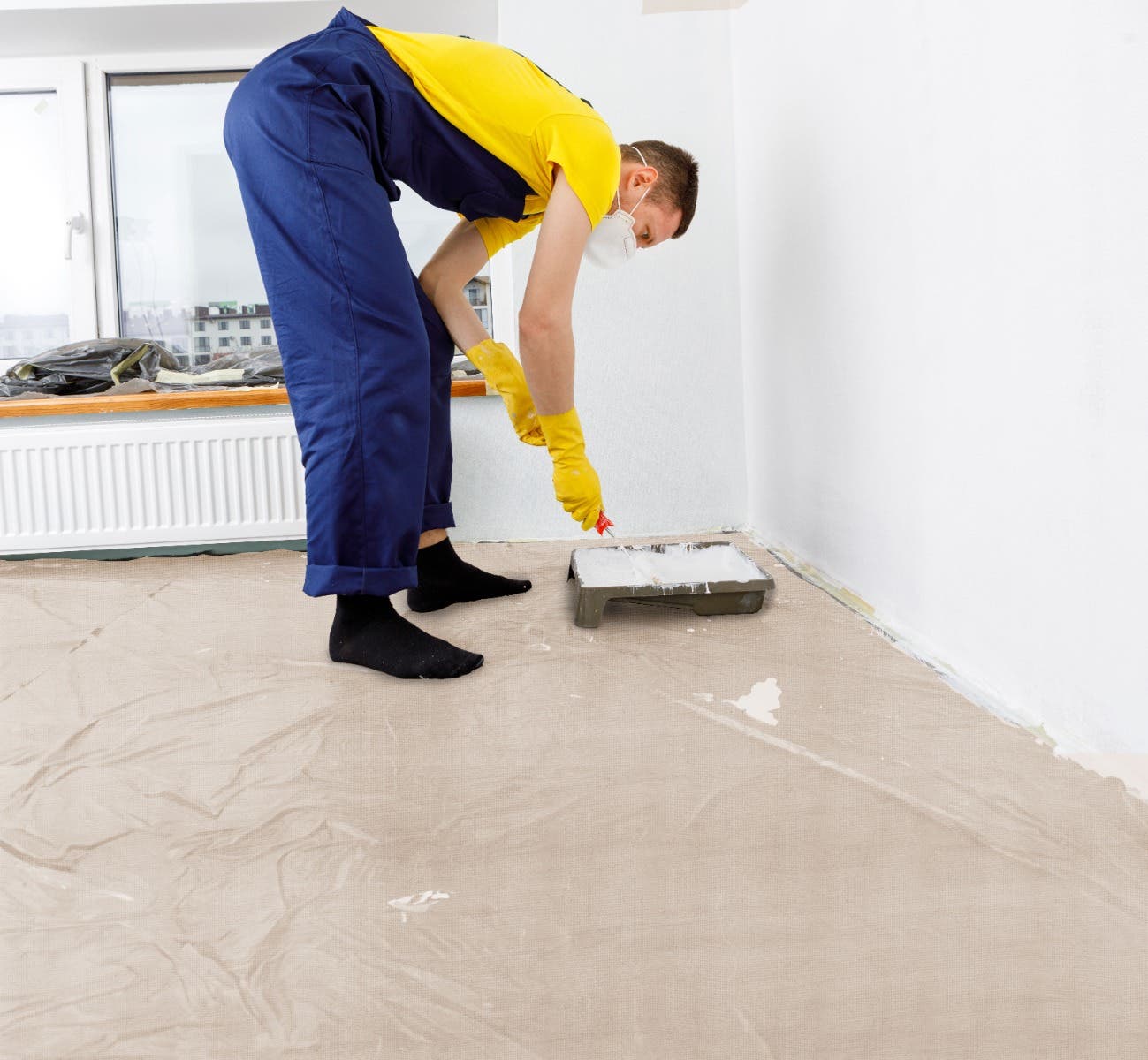 Buy Canvas Drop Cloth – Heavy-Duty Painters Drop Cloth | Tarps&All