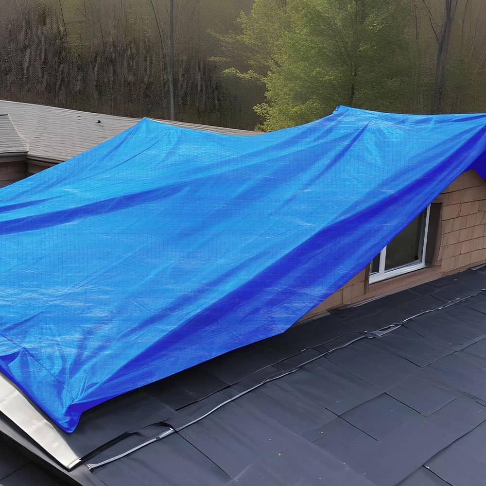 Custom Roof Tarps | Waterproof Roofing Tarps | Tarps & All
