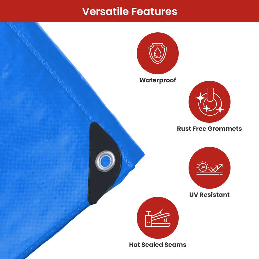 Custom Roof Tarps | Waterproof Roofing Tarps | Tarps & All