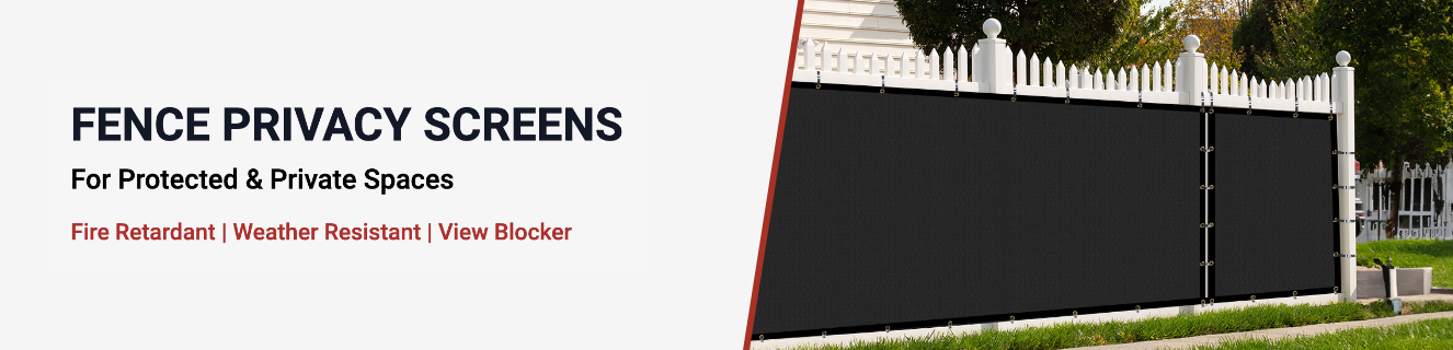 Premium Fence Privacy Screen – Durable & UV Resistant | Tarps & All